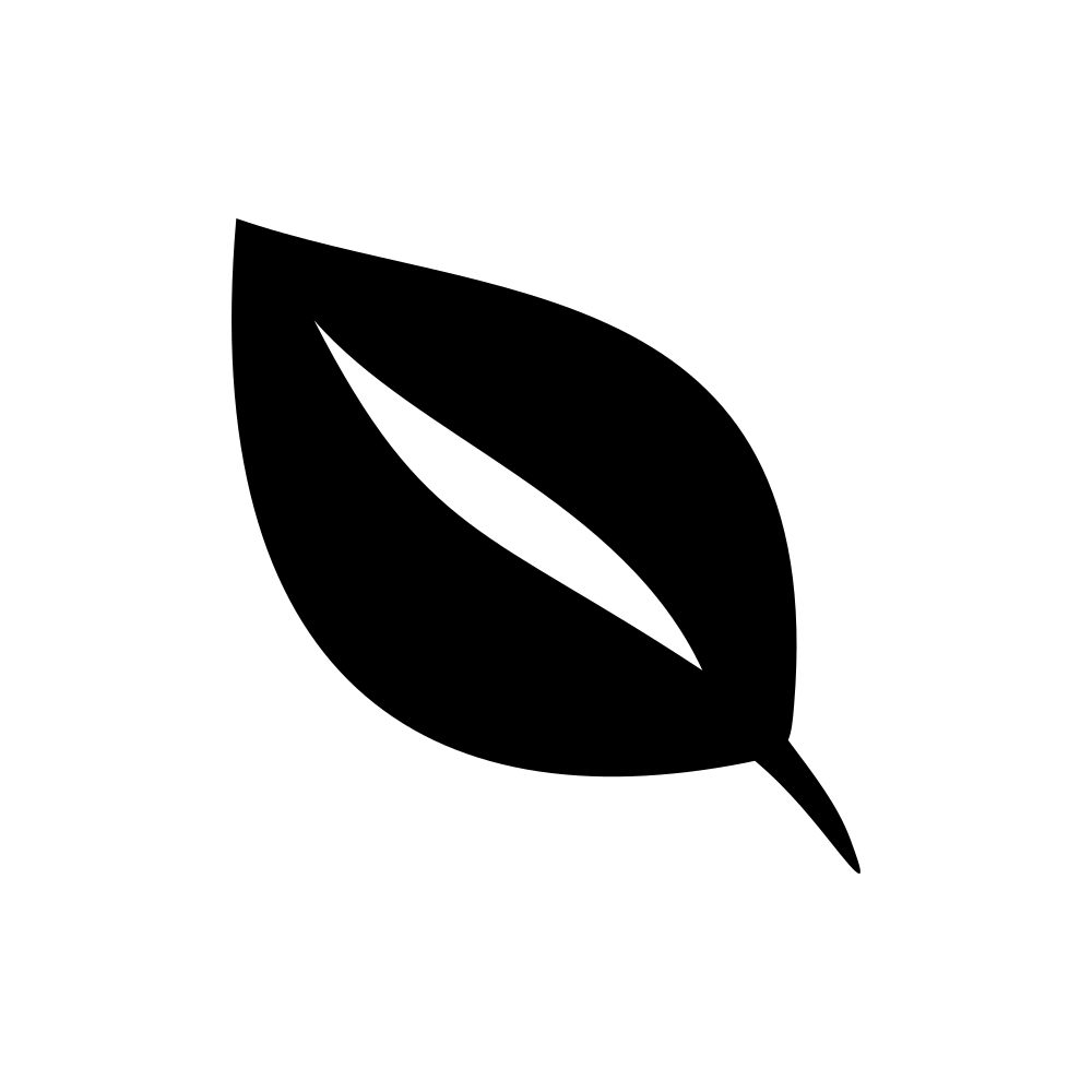 Free Leaf Round SVG Icon 2025 - Download Leaf Round Vector & PNG Formats