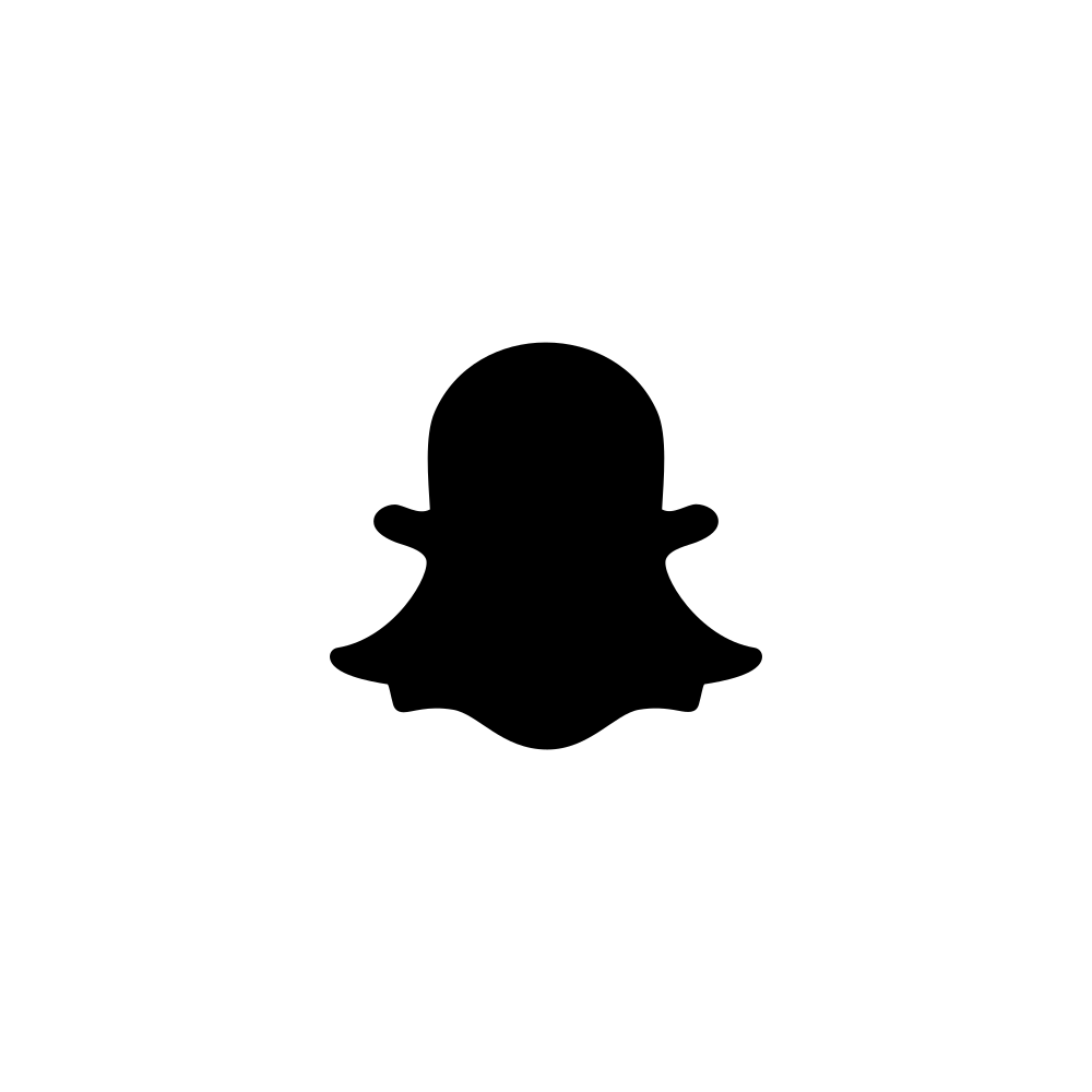 Free Snapchat SVG Icon 2025 - Download Snapchat Vector & PNG Formats